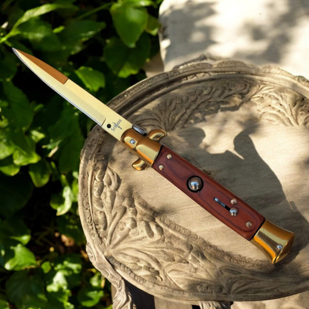 |Schlass © Boutique Officielle - COUTEAU DE POCHE PLIANT AUTOMATIQUE ...