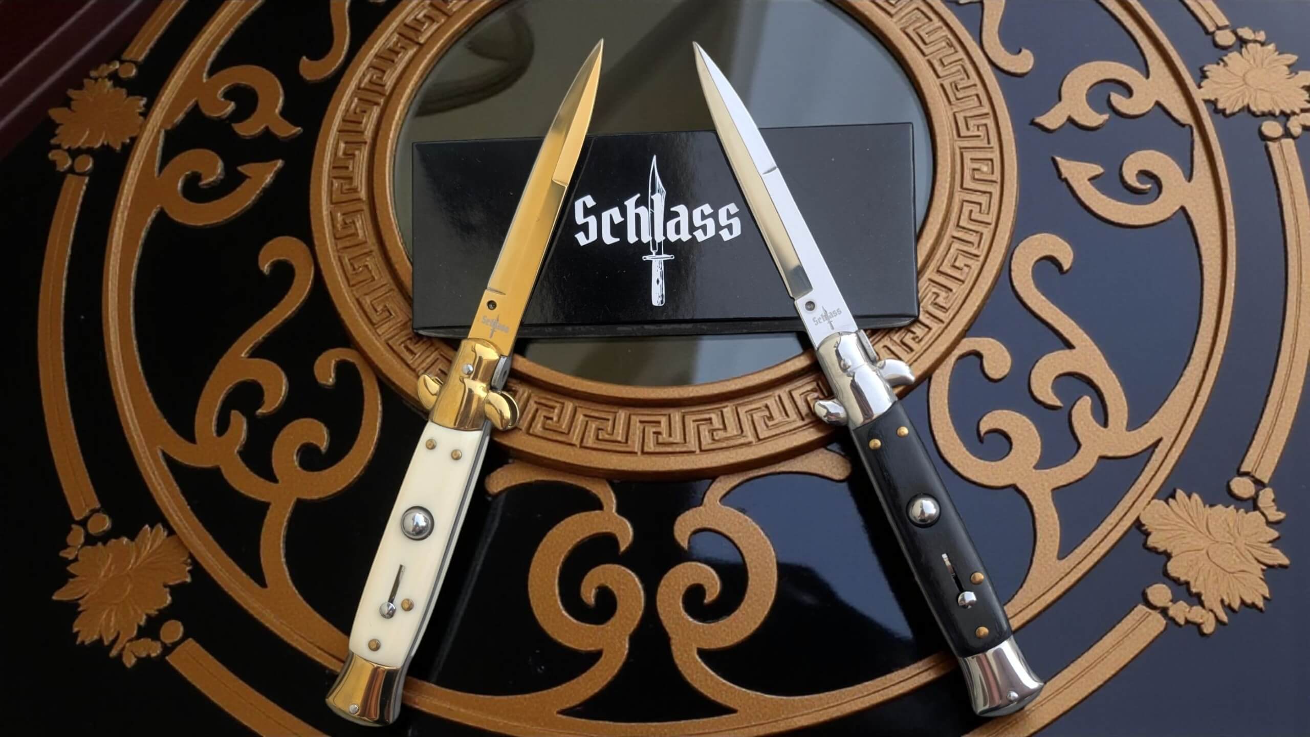 |Schlass © Boutique Officielle - COUTEAU DE POCHE PLIANT AUTOMATIQUE ...
