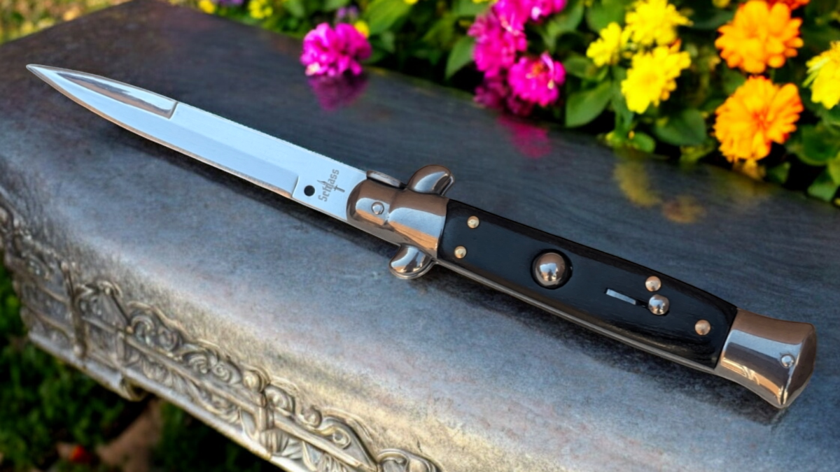 |Schlass © Boutique Officielle - COUTEAU DE POCHE PLIANT AUTOMATIQUE ...